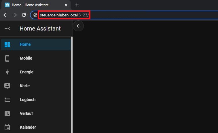 QuickTipp – Home Assistant Standard URL Adresse ändern – Steuer Dein Leben
